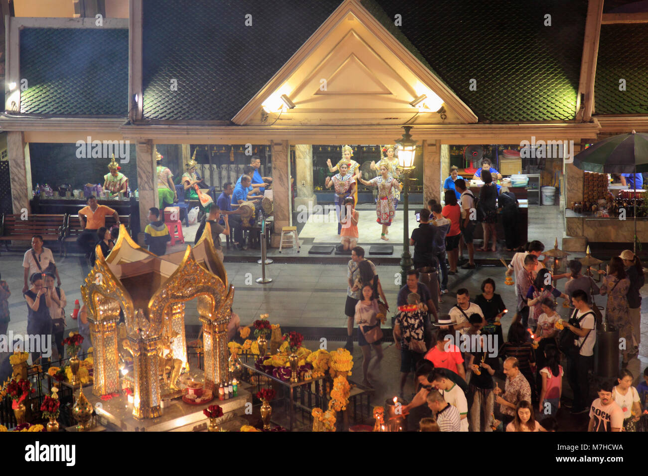 Thailand, Bangkok, Erawan Shrine, people Stock Photo - Alamy