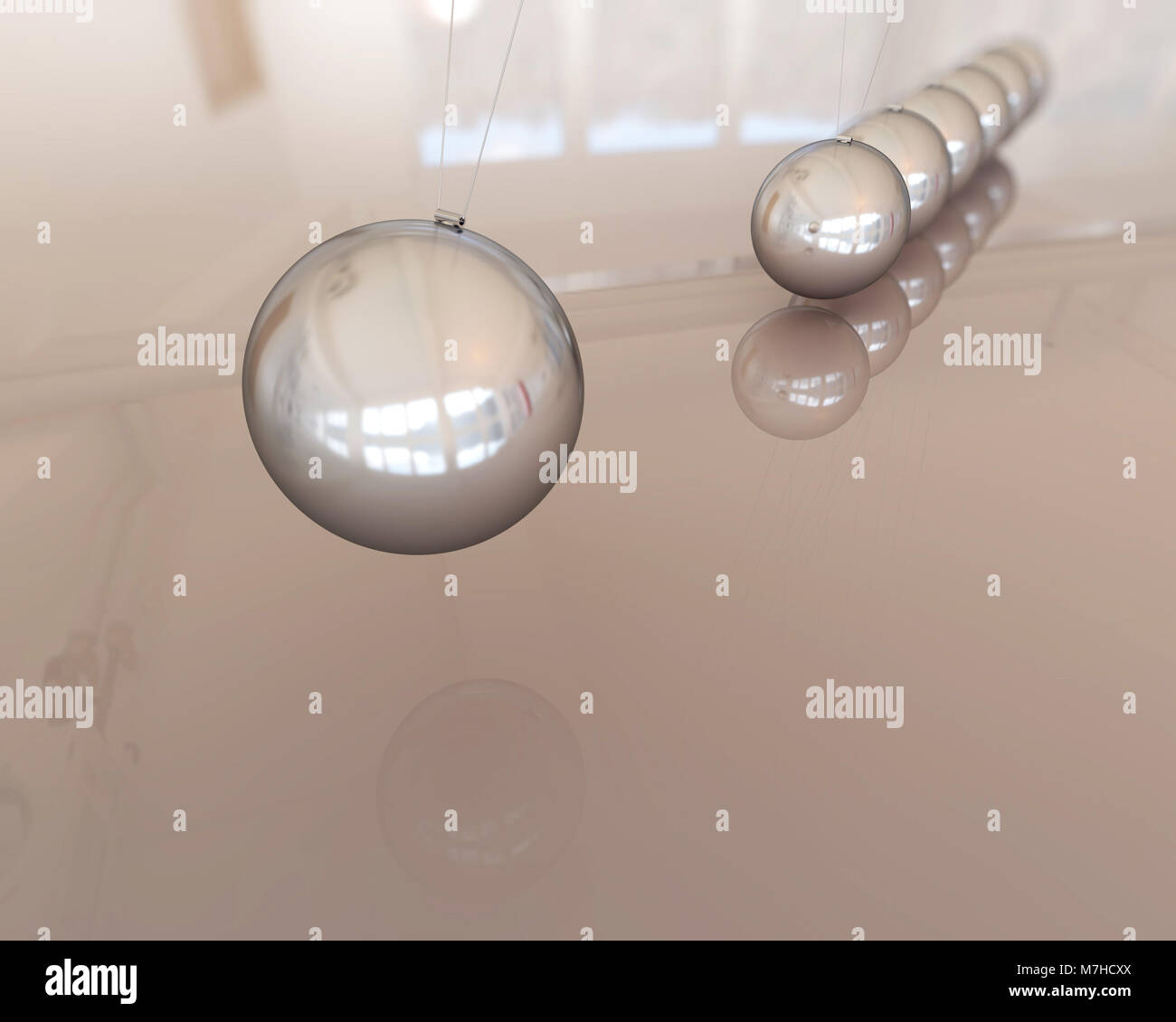 Energy transfer balls hi-res stock photography and images - Alamy