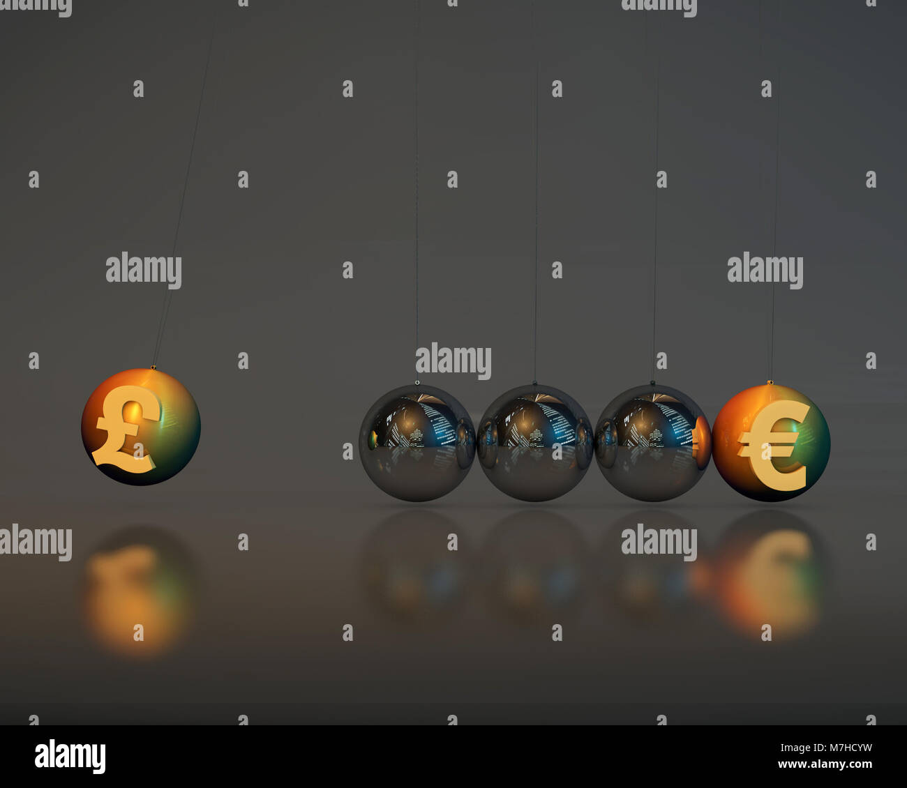 Energy transfer balls hi-res stock photography and images - Alamy