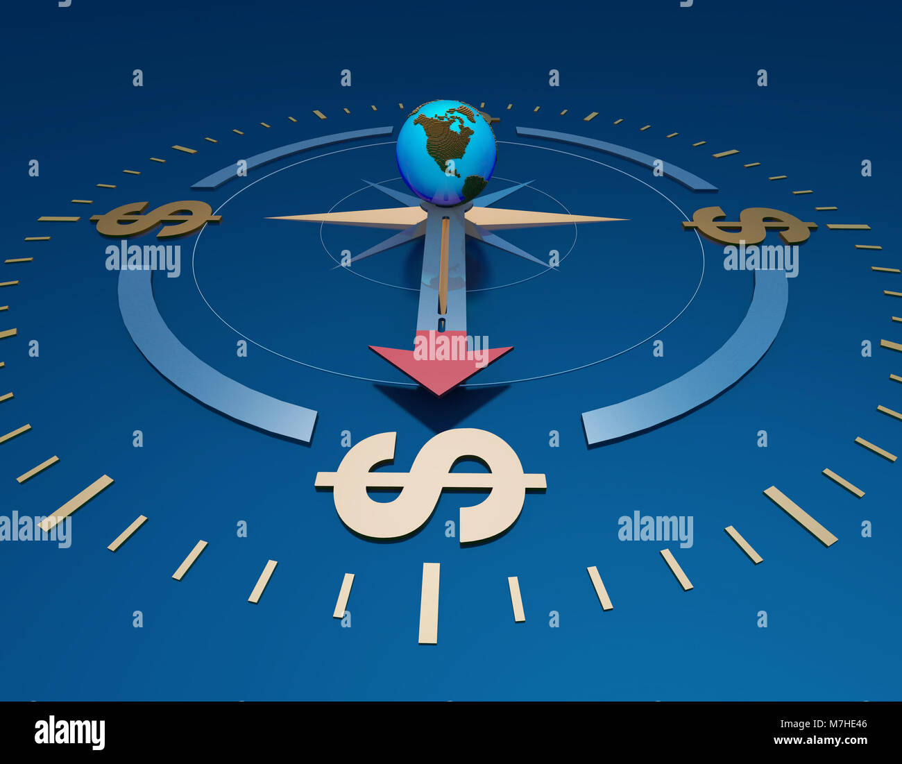 Global Financial Development Direction, Strategic Planning, Earth and ...