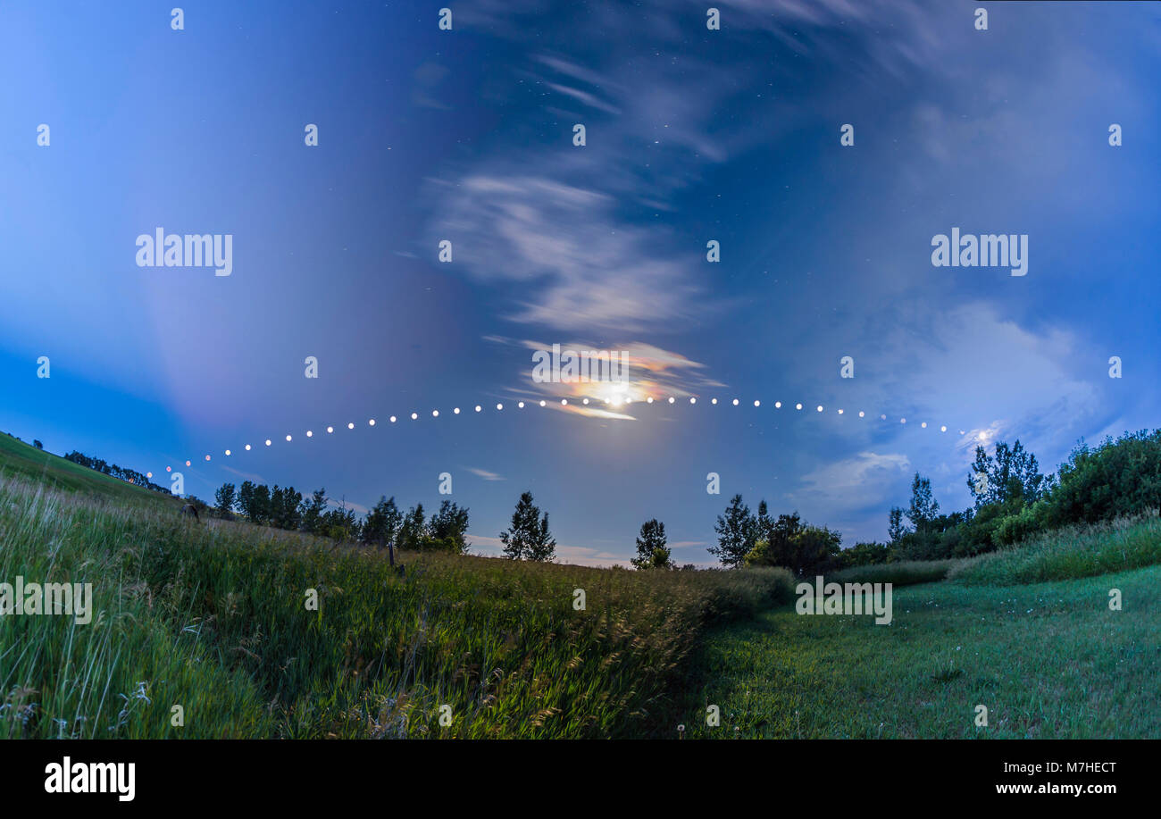 Moon arc hi-res stock photography and images - Alamy