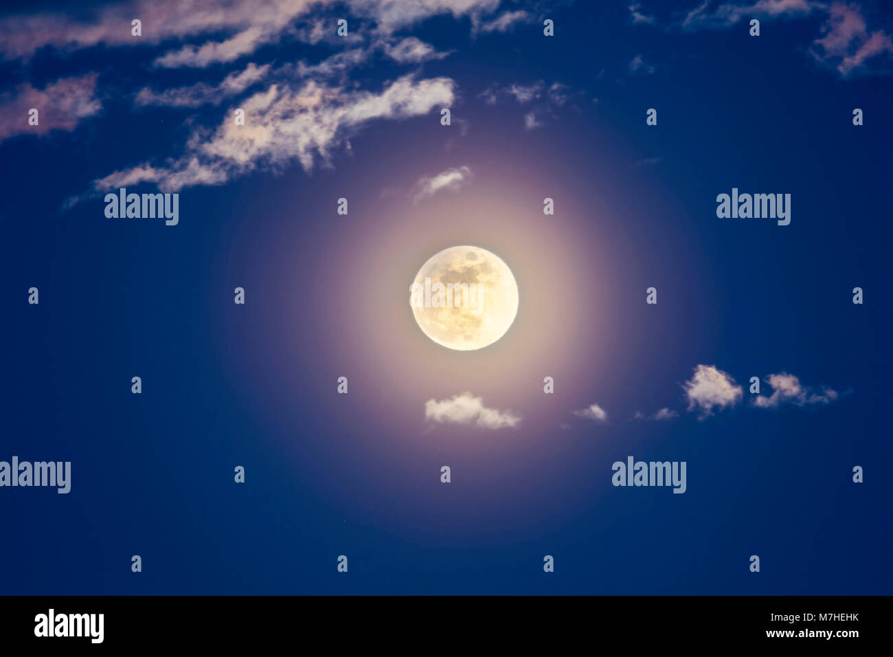 Phases of a lunar eclipse hi-res stock photography and images - Alamy