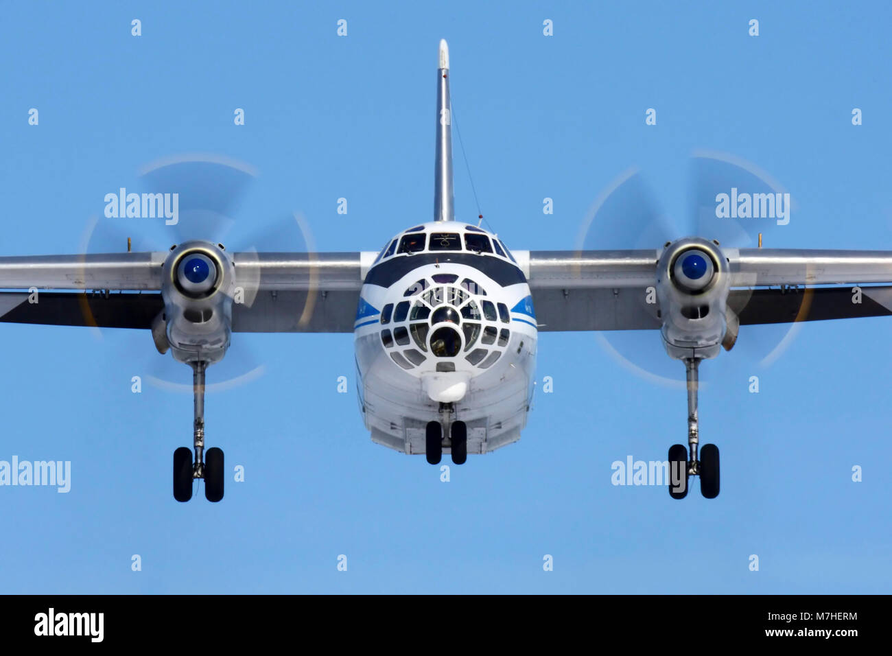 An-30 reconnaissance aircraft of the Russian Air Force Stock Photo - Alamy