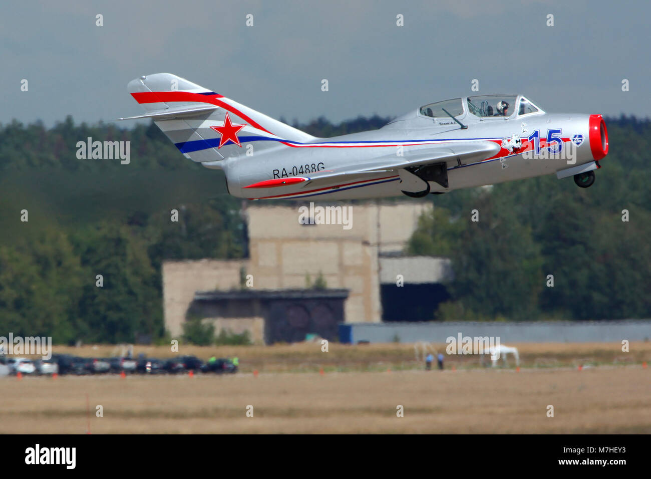 Mikoyan gurevich mig 15 fighter jet hi-res stock photography and images ...