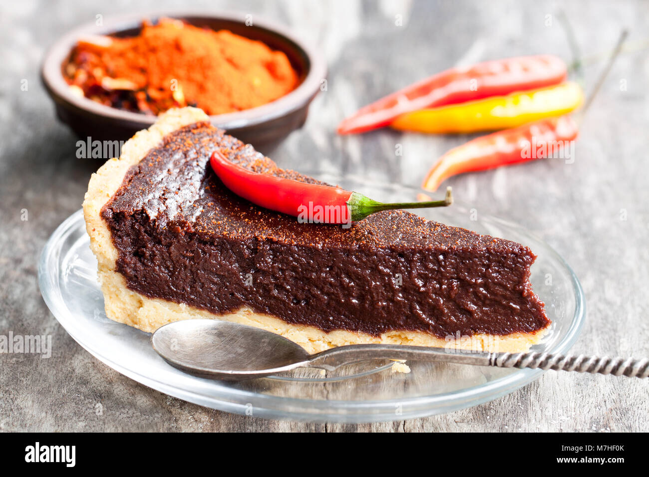 Chilli chocolate cake hi-res stock photography and images - Alamy