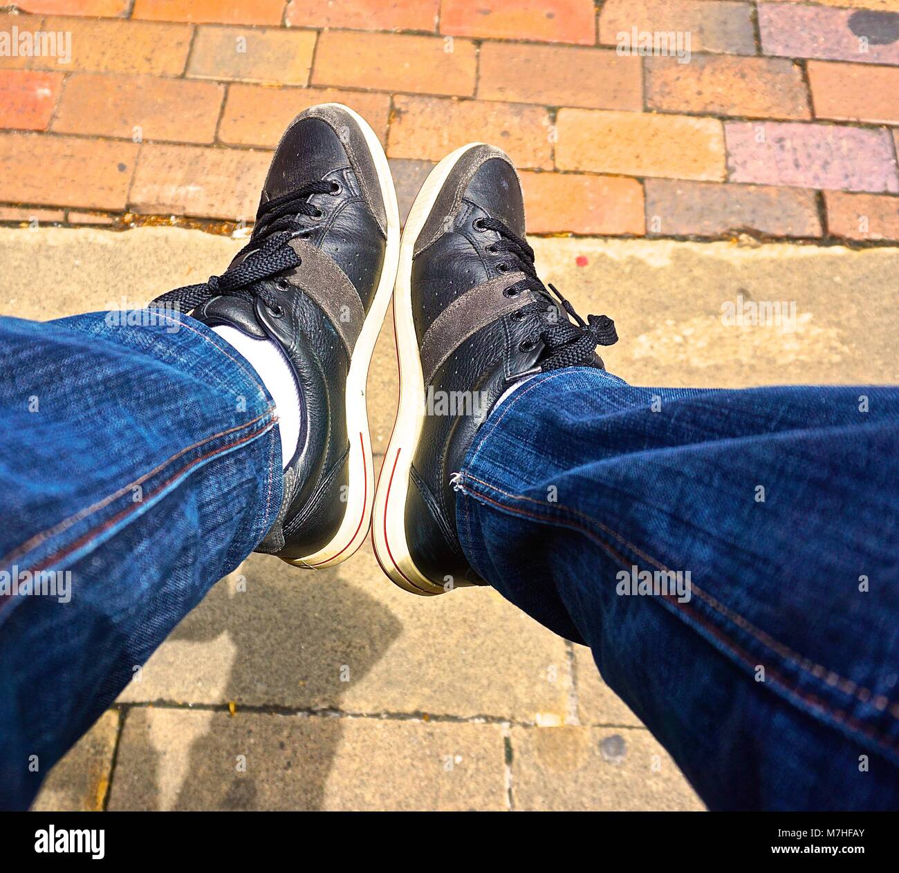 Shadow legs hi-res stock photography and images - Alamy
