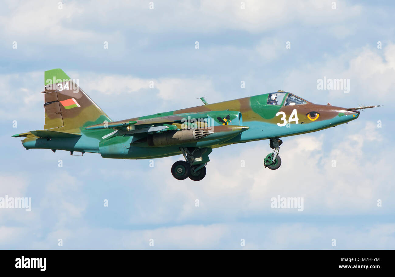 Sukhoi su 25 frogfoot hi-res stock photography and images - Alamy