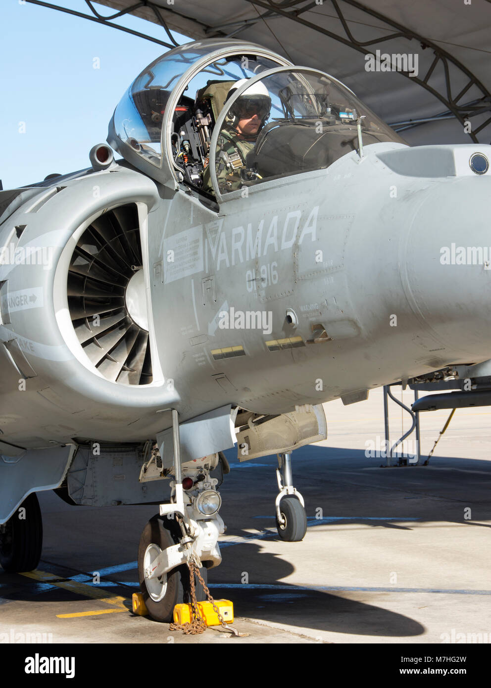 Pilot of an av 8b harrier hi-res stock photography and images - Alamy