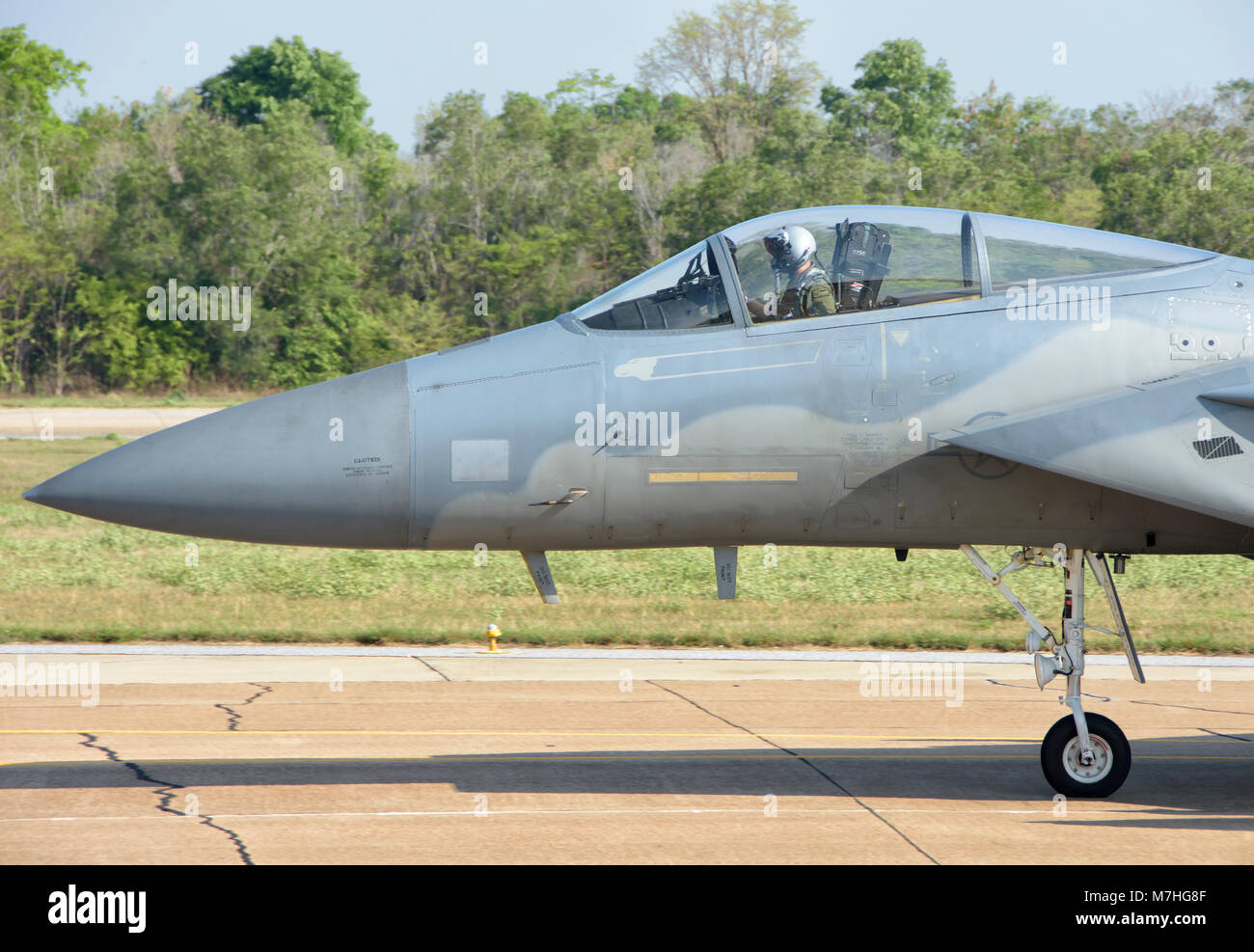 U.S. Air Force F-15C during Exercise Cope Tiger 2017 in Thailand Stock ...