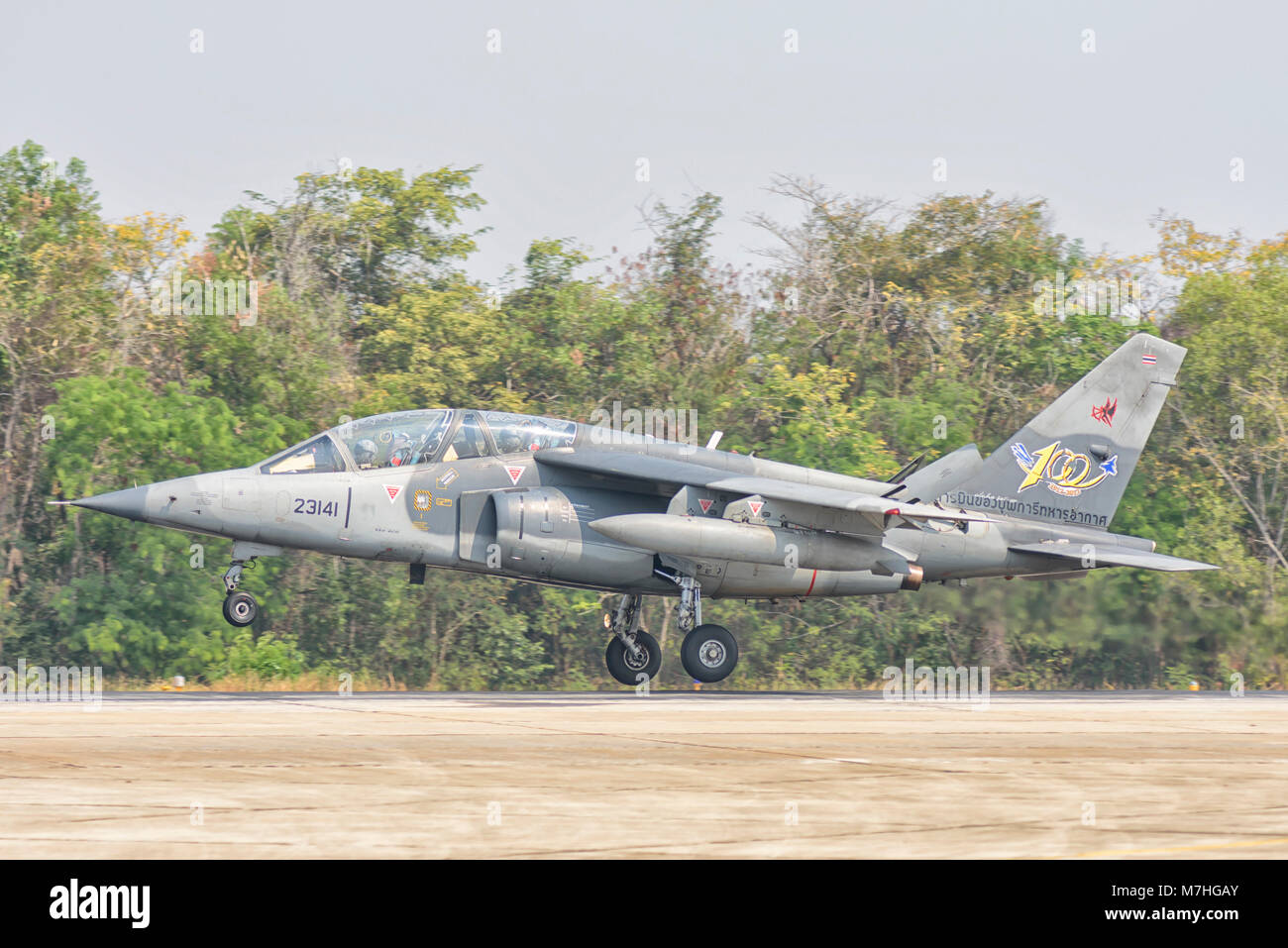 Royal Thai Air Force Alpha Jet during Exercise Cope Tiger 2016 in ...