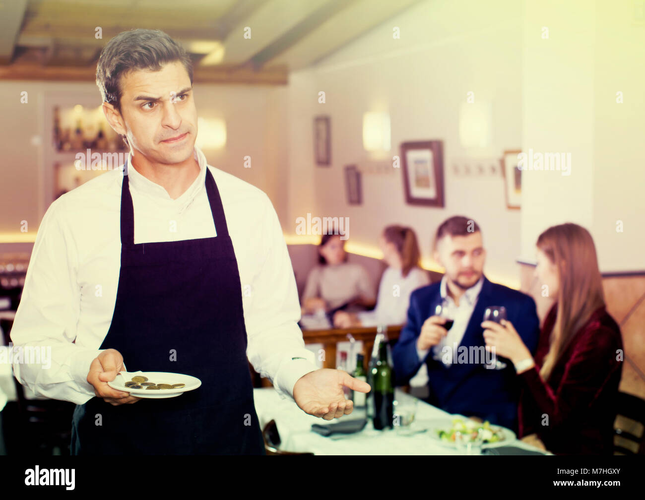 Angry waiter order hi-res stock photography and images - Alamy
