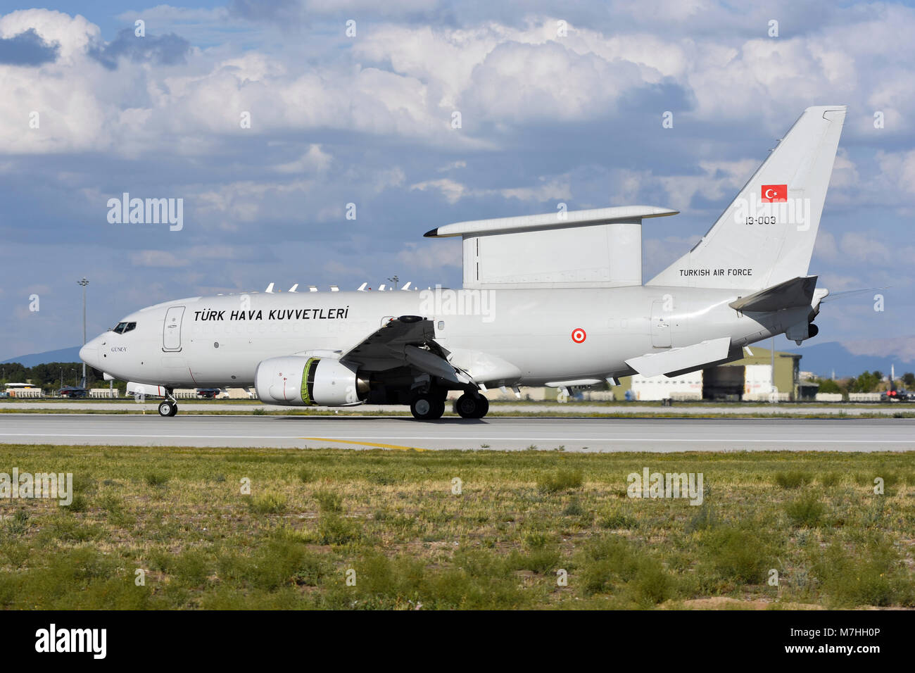 Turkish Air Force E-7 AWACS Stock Photo - Alamy