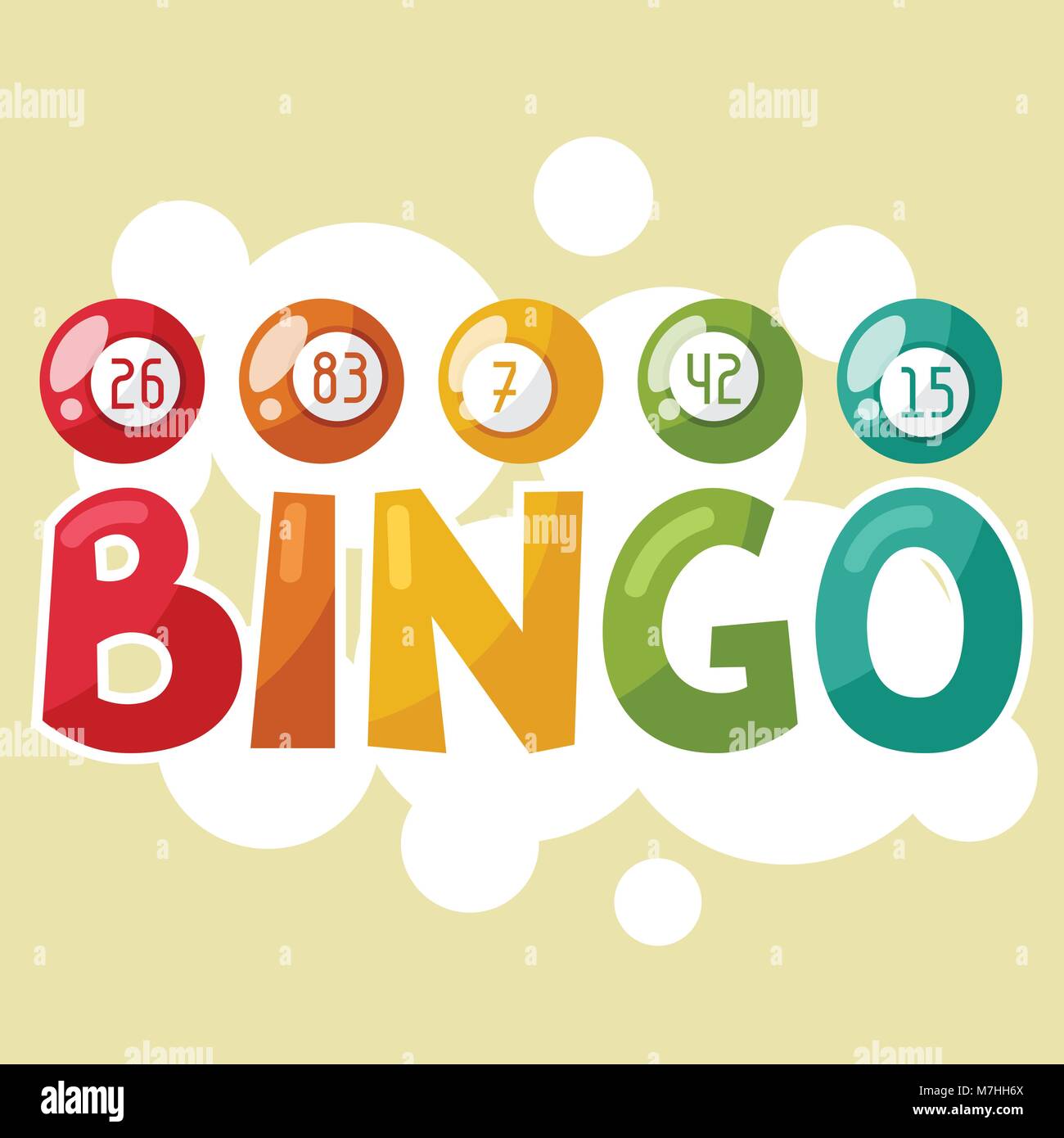 Lottery balls retro hi-res stock photography and images - Alamy