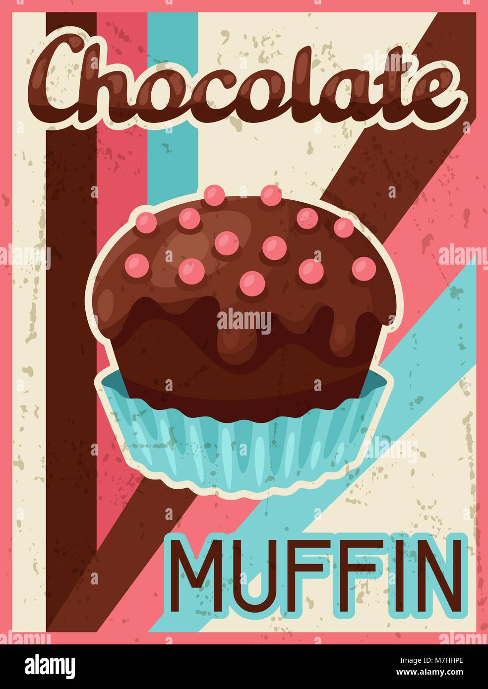 Vintage cacao poster Stock Vector Images - Alamy