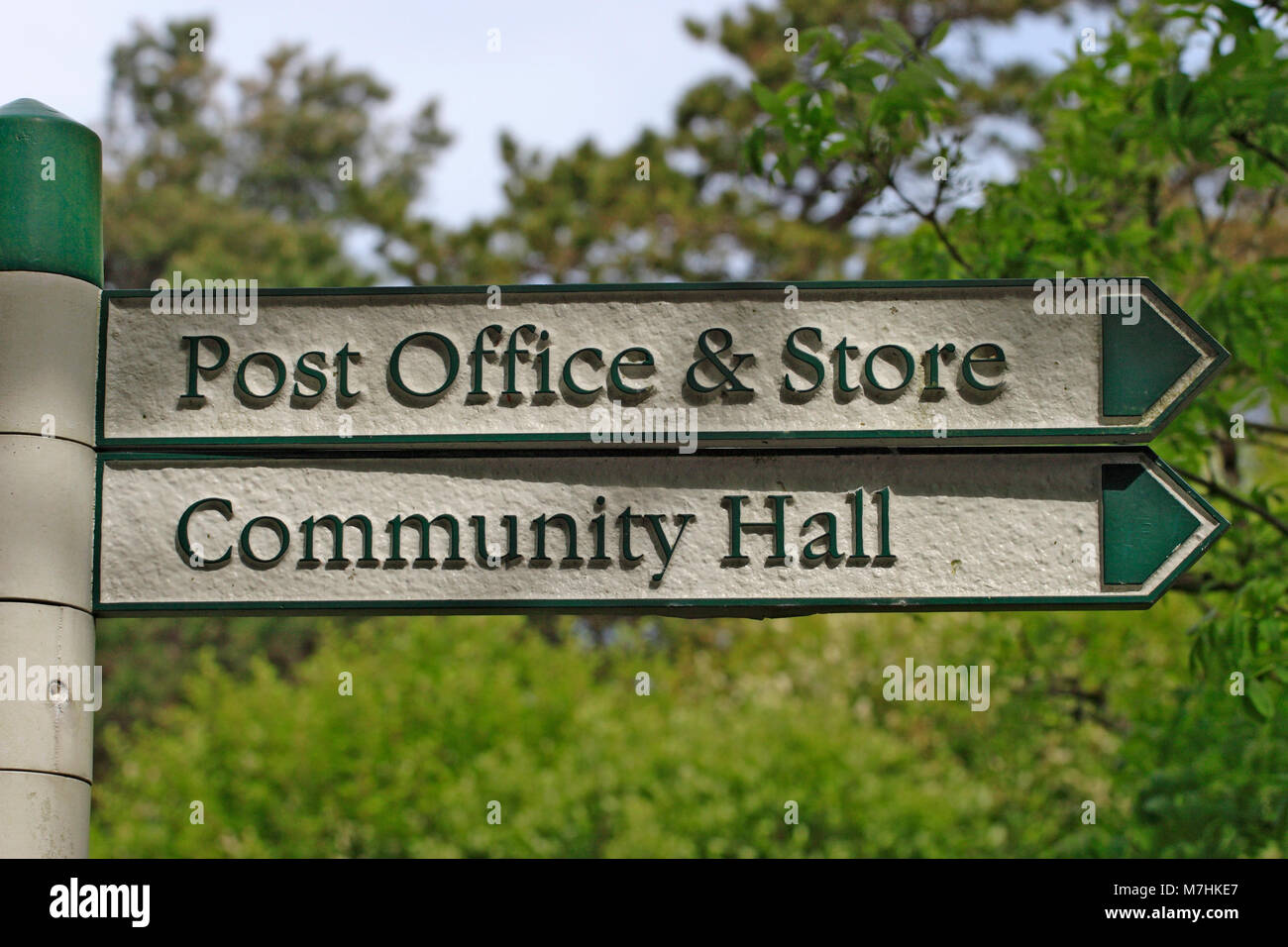 Post office sign Stock Photo - Alamy