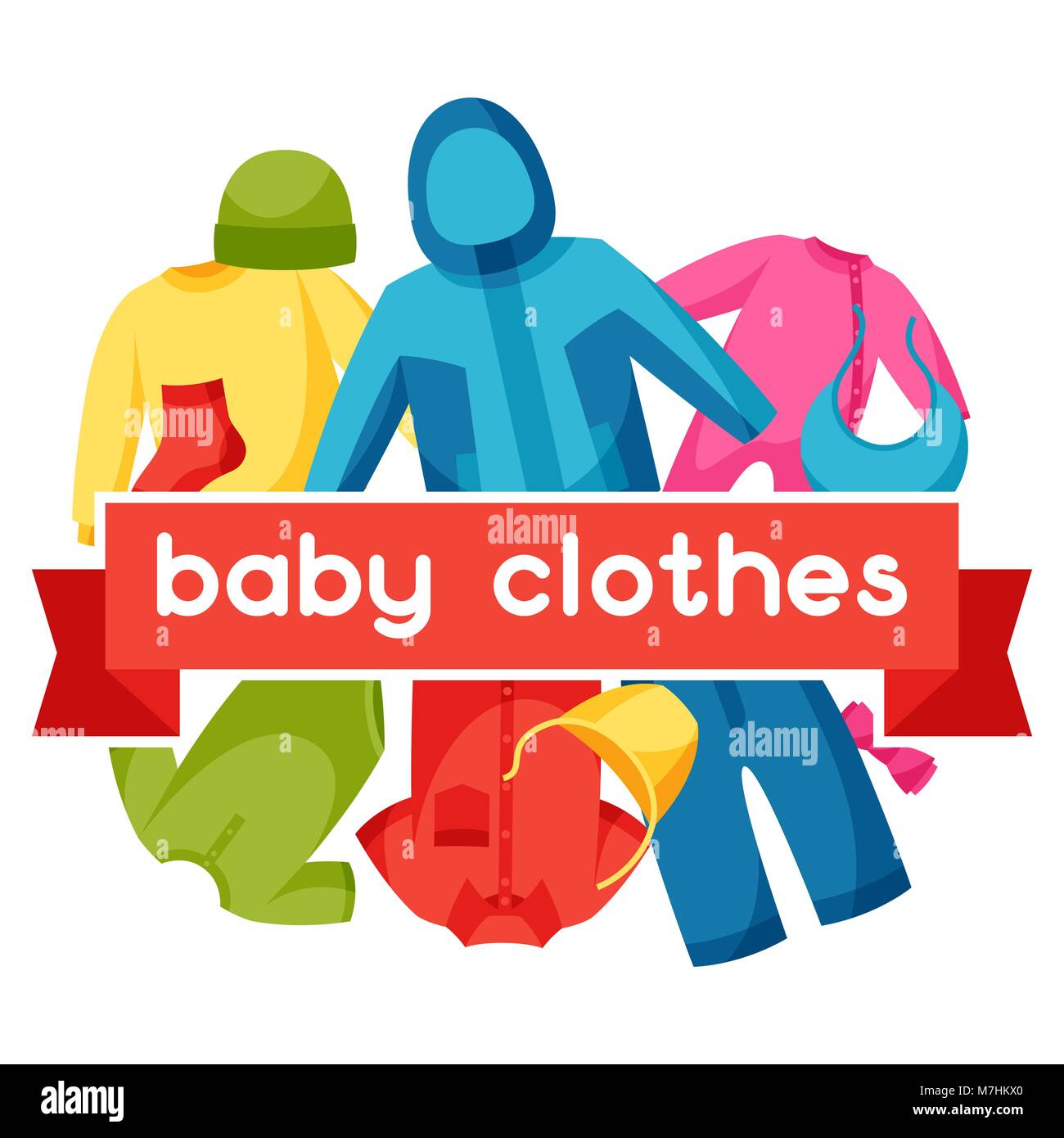 Clothing shopping boy Stock Vector Images - Alamy