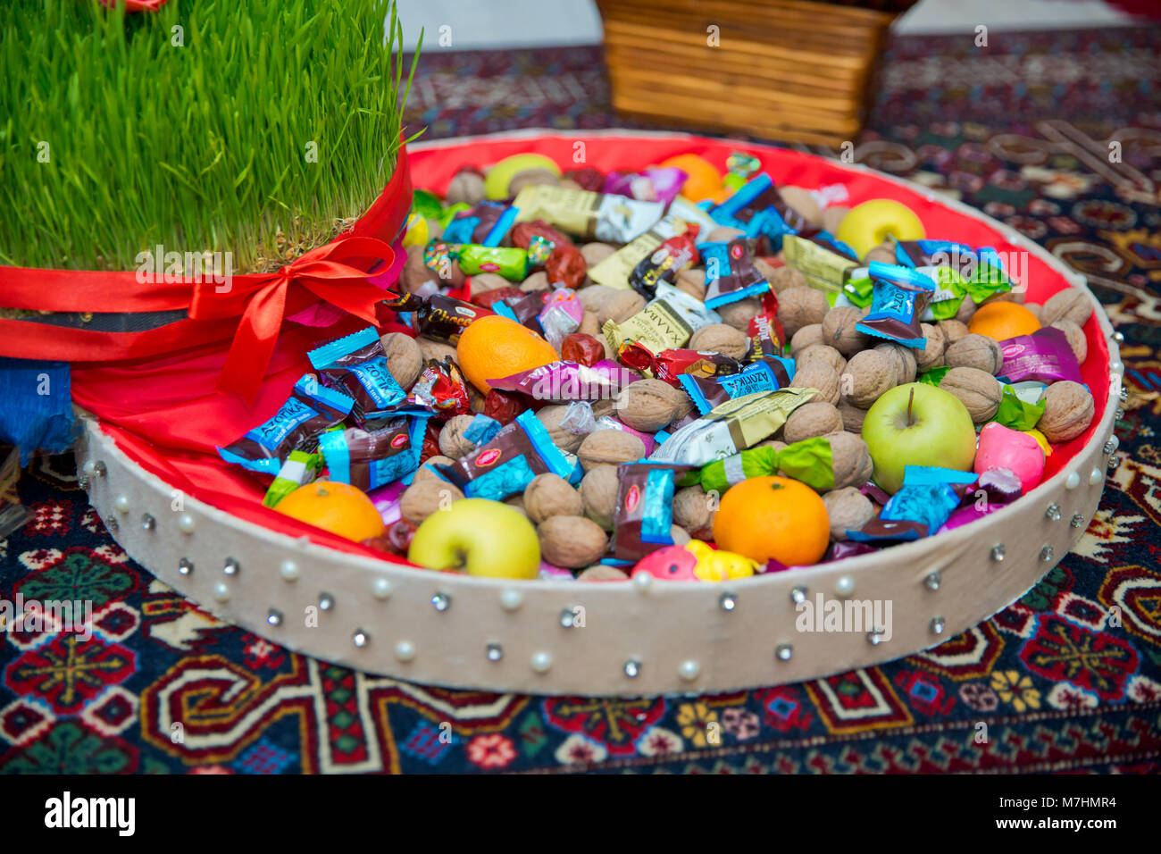 Novruz national azerbaijan holiday spring new hi-res stock photography ...