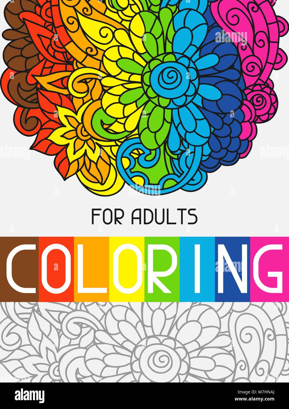 Coloring book cover hi-res stock photography and images - Alamy