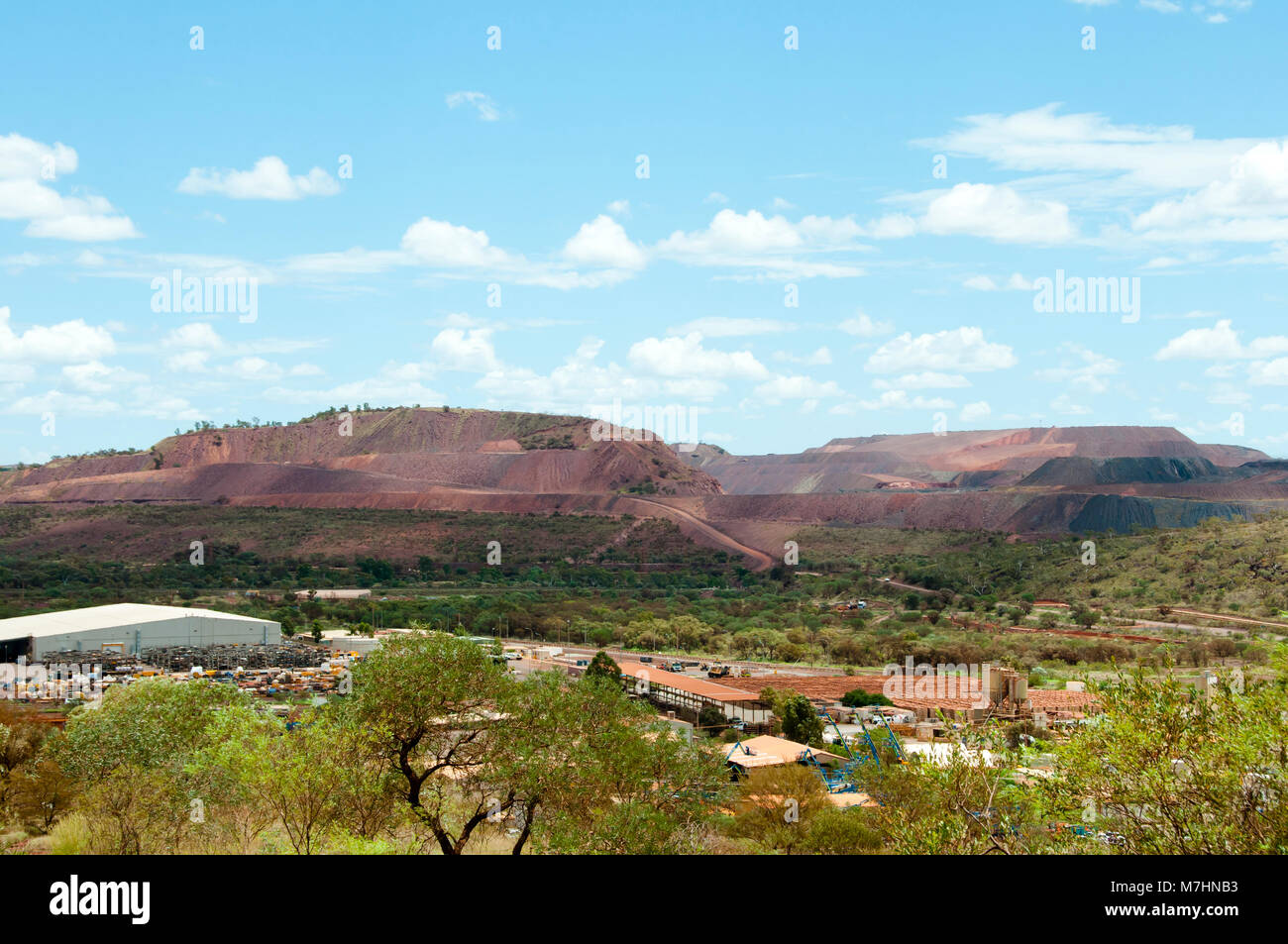 Mount Whaleback - Newman - Australia Stock Photo - Alamy