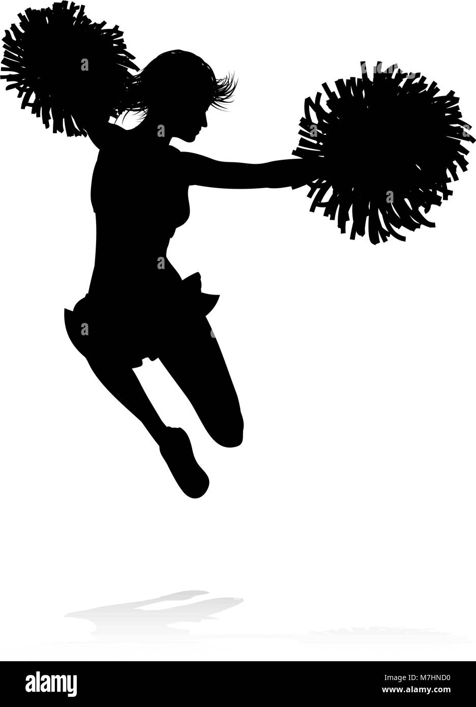 Cheer dance Stock Vector Images - Alamy