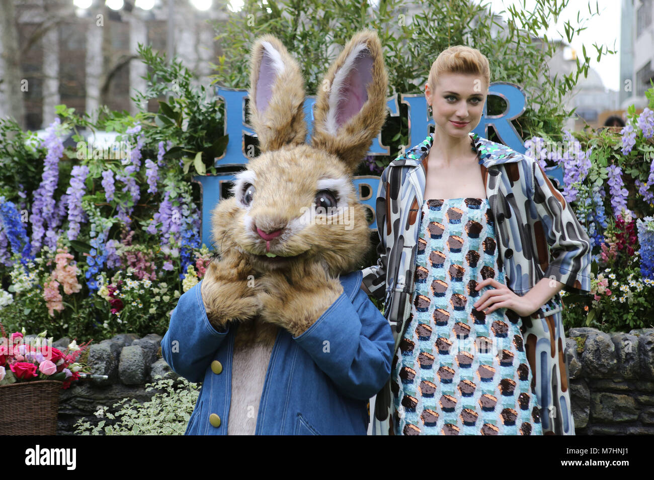 Elizabeth Debicki attending the Peter Rabbit UK Gala Premiere held at ...