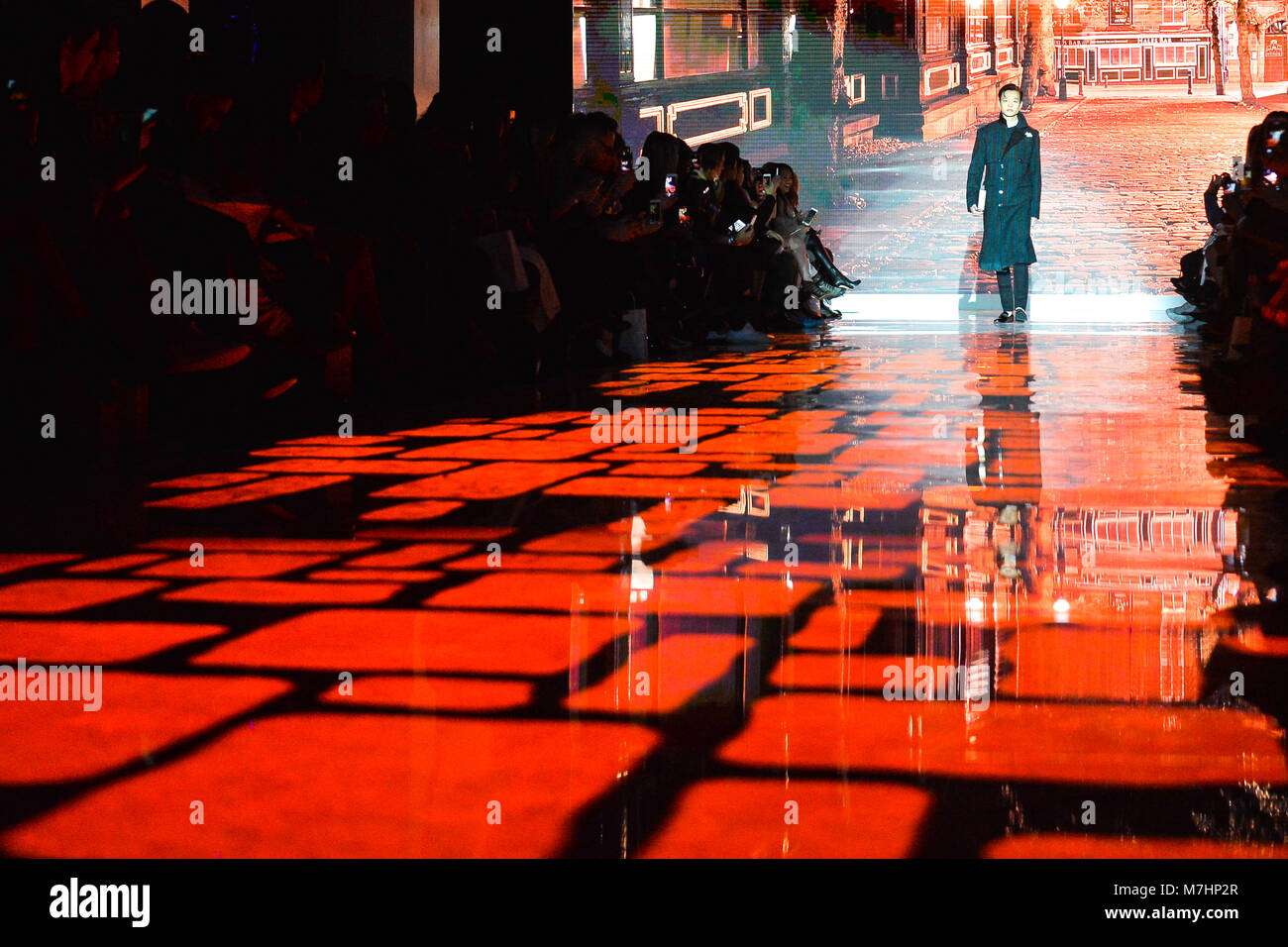 Fashion models represent new Fall/Winter 2018 collection of SHELLI OH ...