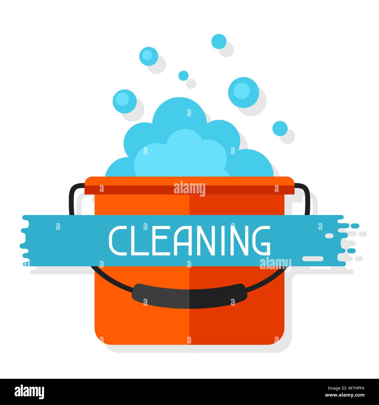 Clean bucket floor Stock Vector Images - Alamy