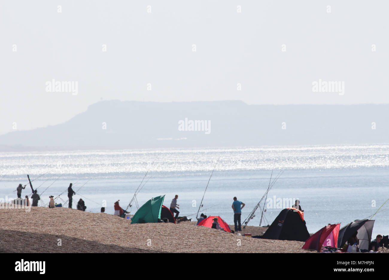 Beach ledgering hi-res stock photography and images - Alamy