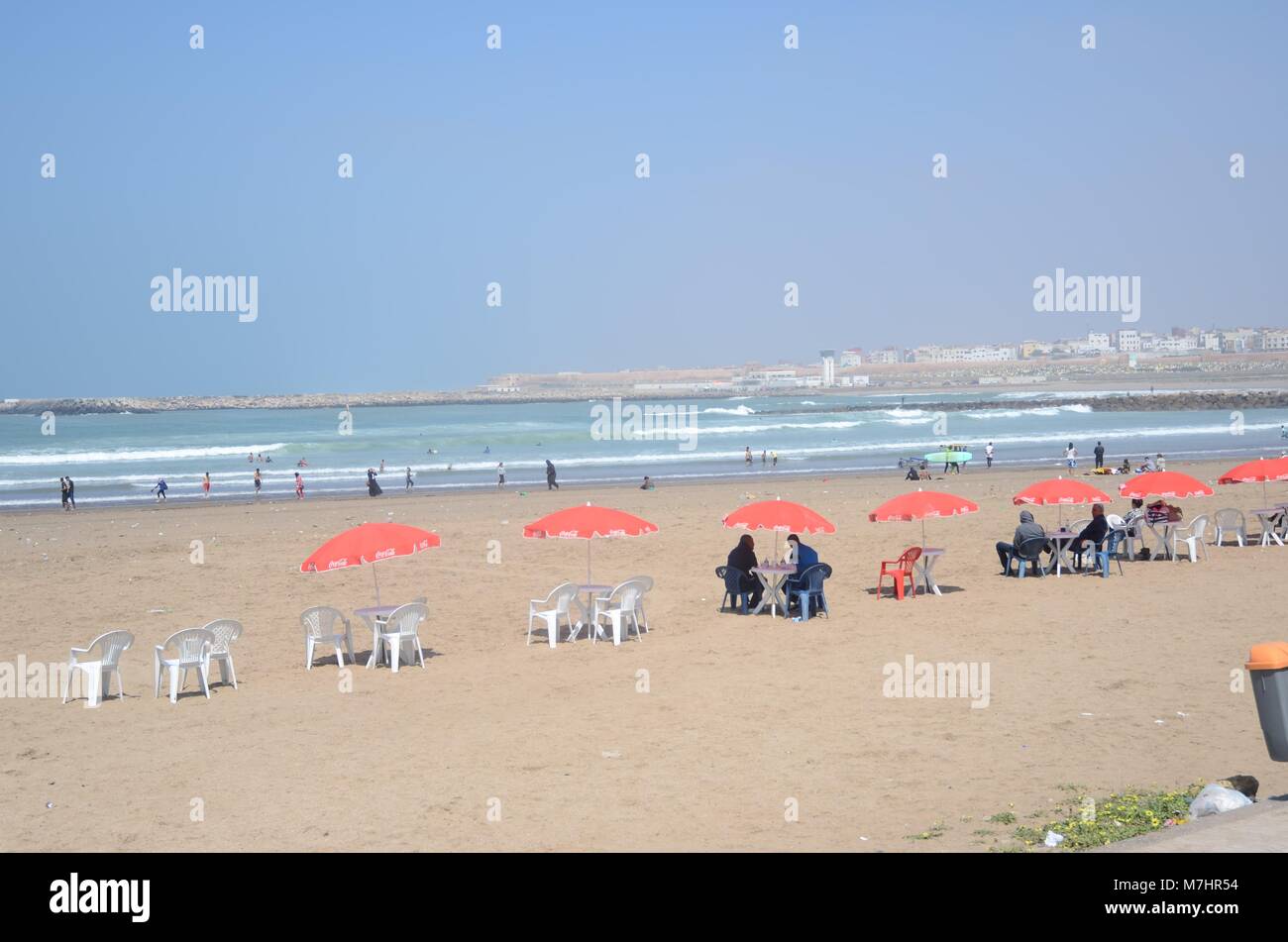 Rabat morocco beach sea hi-res stock photography and images - Alamy