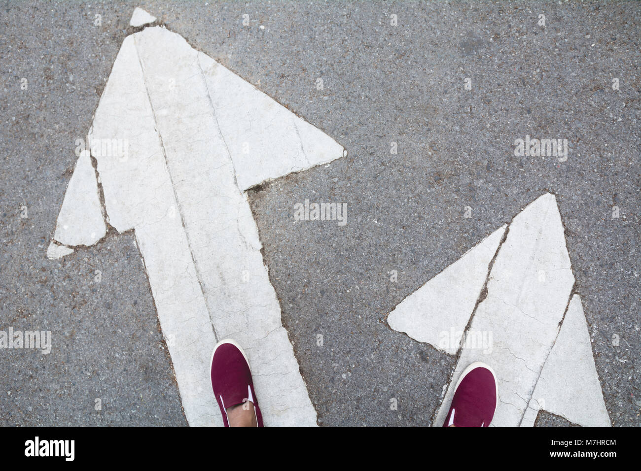 To go two ways hi-res stock photography and images - Alamy