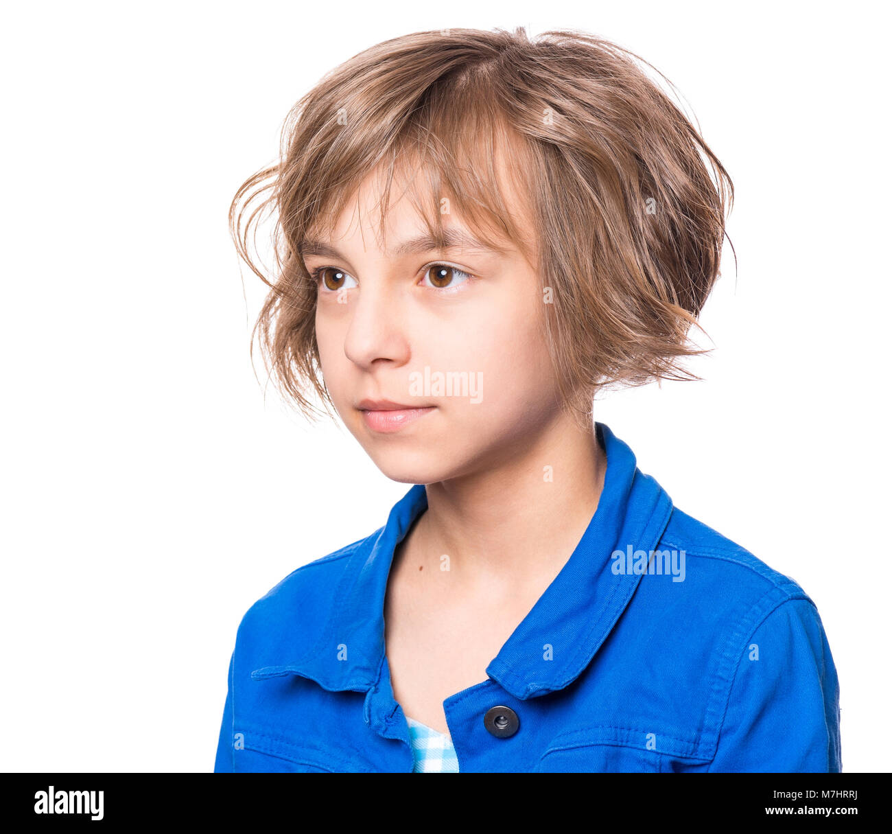 Portrait of little girl Stock Photo - Alamy