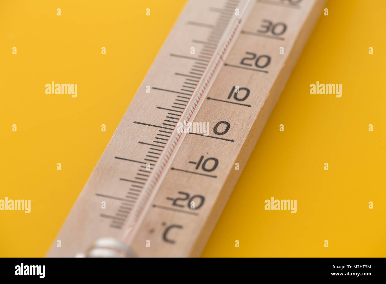 thermometer indicating high temperature Stock Photo - Alamy