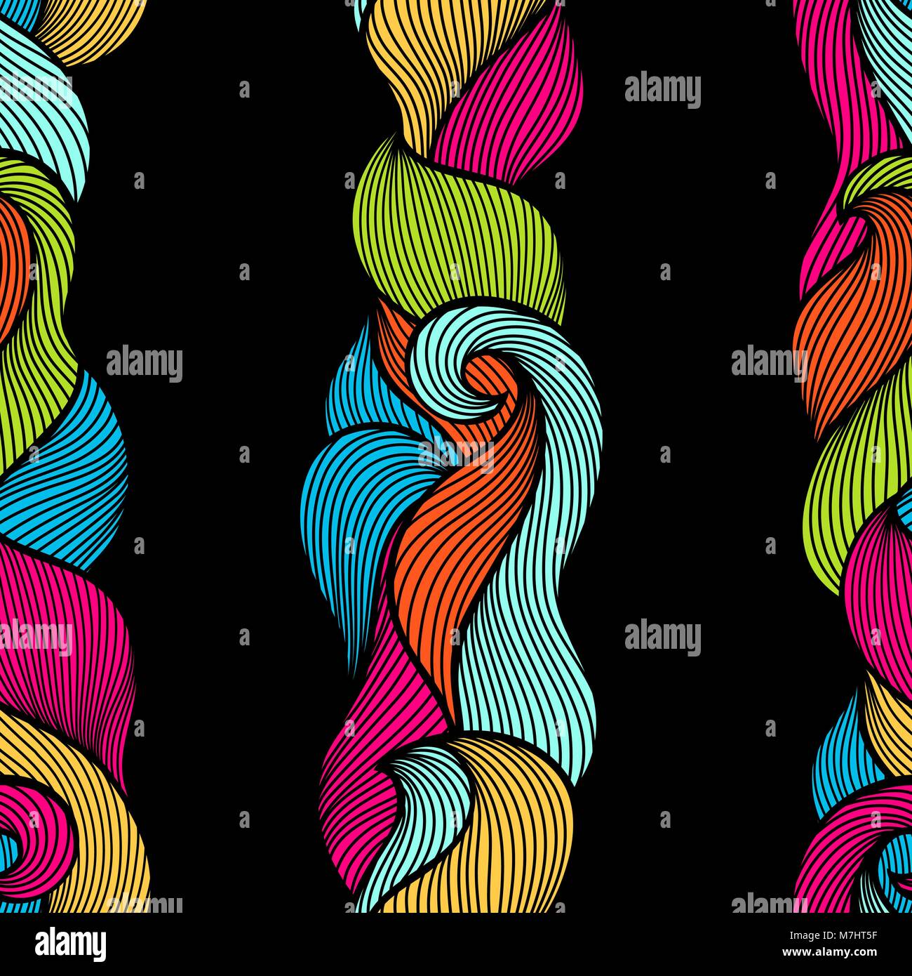 Wavy outline hi-res stock photography and images - Alamy