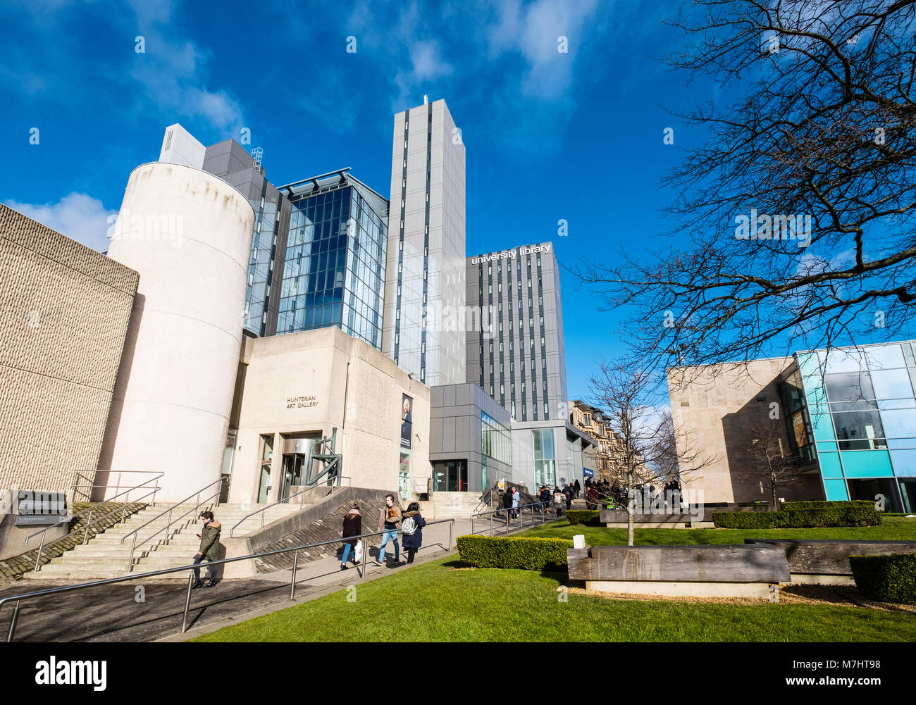 Glasgow university library hi-res stock photography and images - Alamy