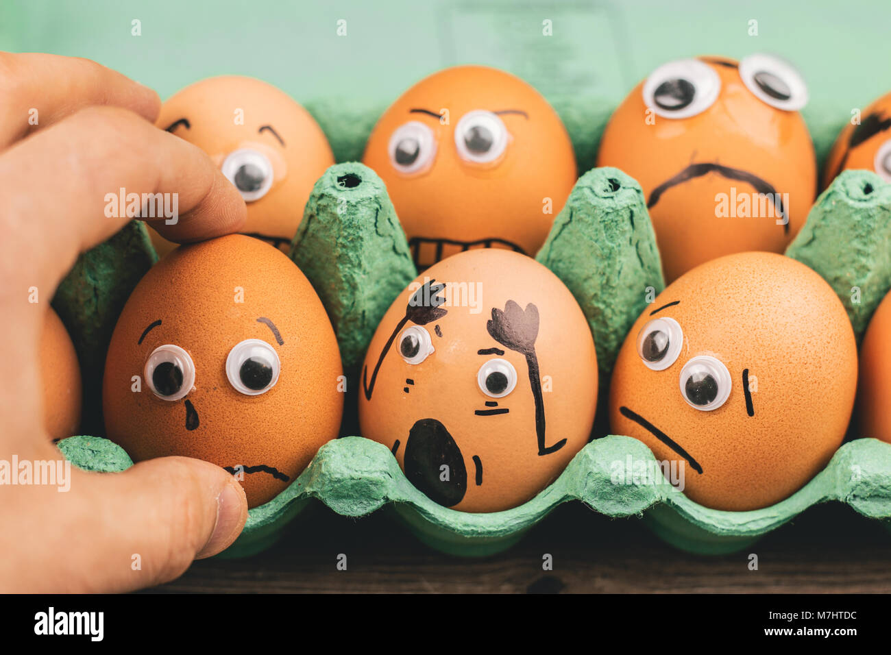 Googly eyes eggs High Resolution Stock Photography and Images - Alamy