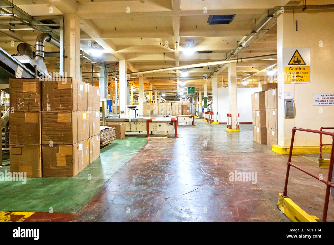 The Primary Department inside the Imperial Brands factory in Nottingham ...