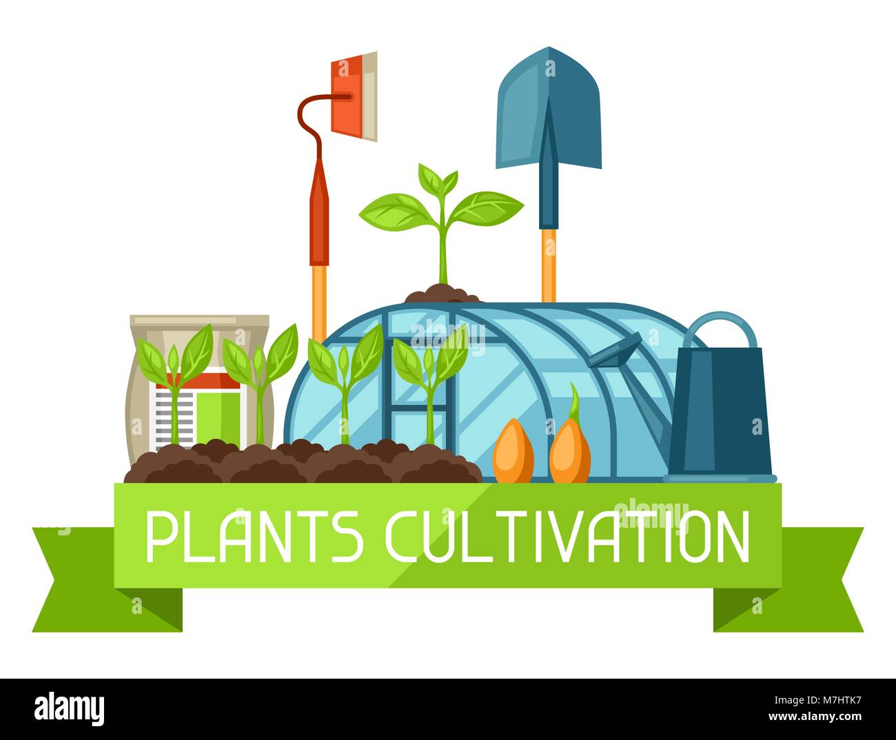 Seedling Plants Stock Vector Images Alamy
