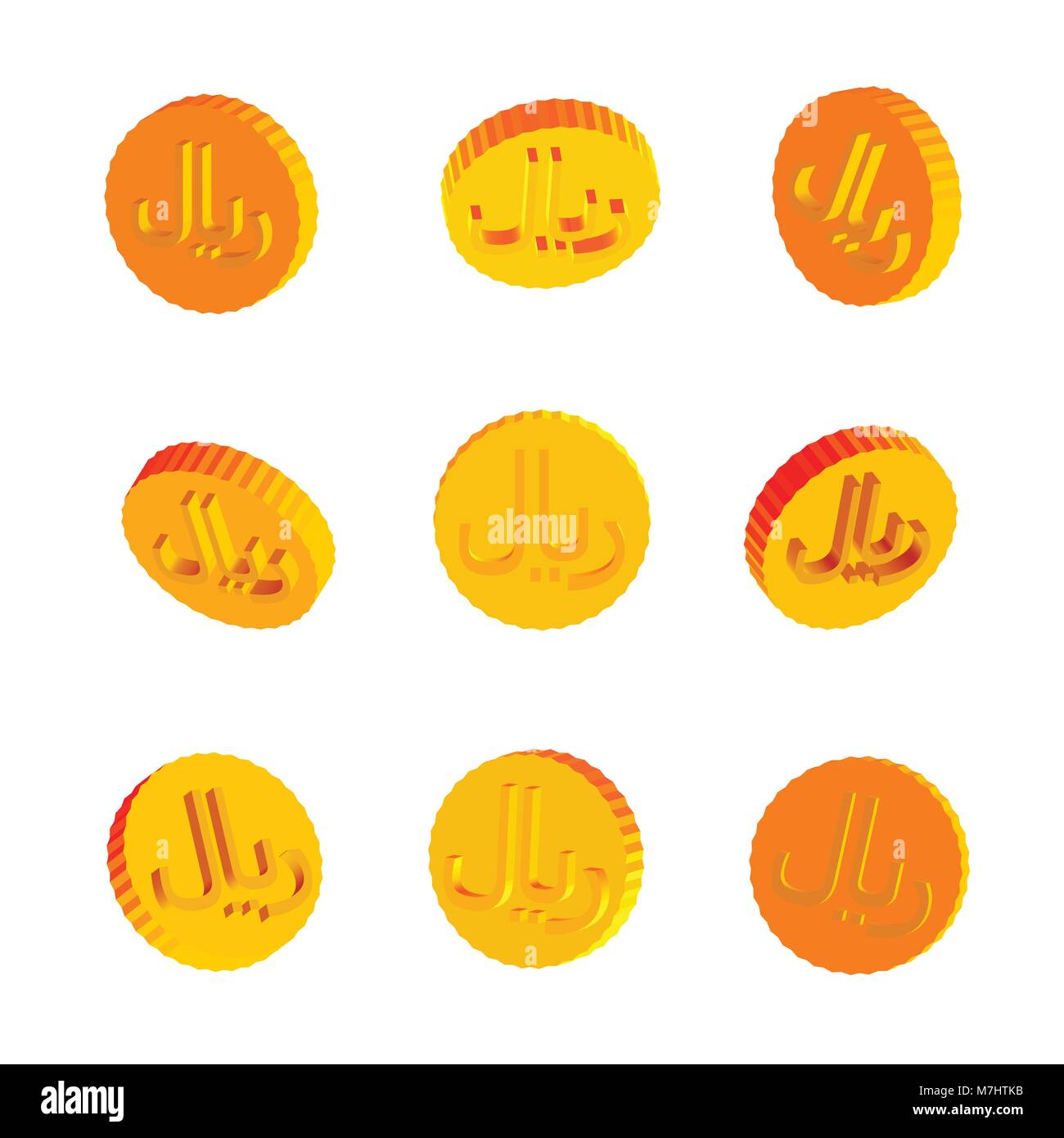 Iranian rial Stock Vector Images - Alamy