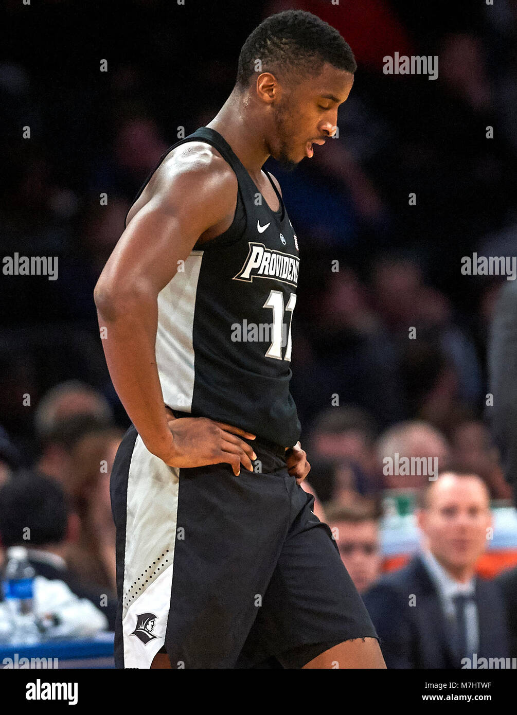 New York, New York, USA. 9th Mar, 2018. Providence Friars guard Alpha ...