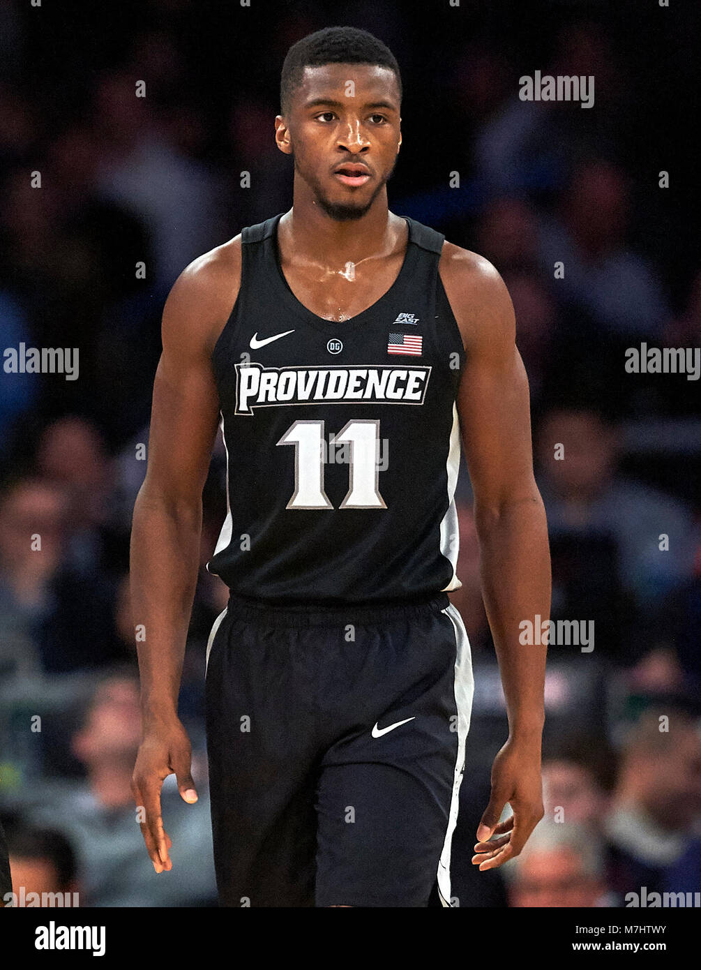 New York, New York, USA. 9th Mar, 2018. Providence Friars guard Alpha ...