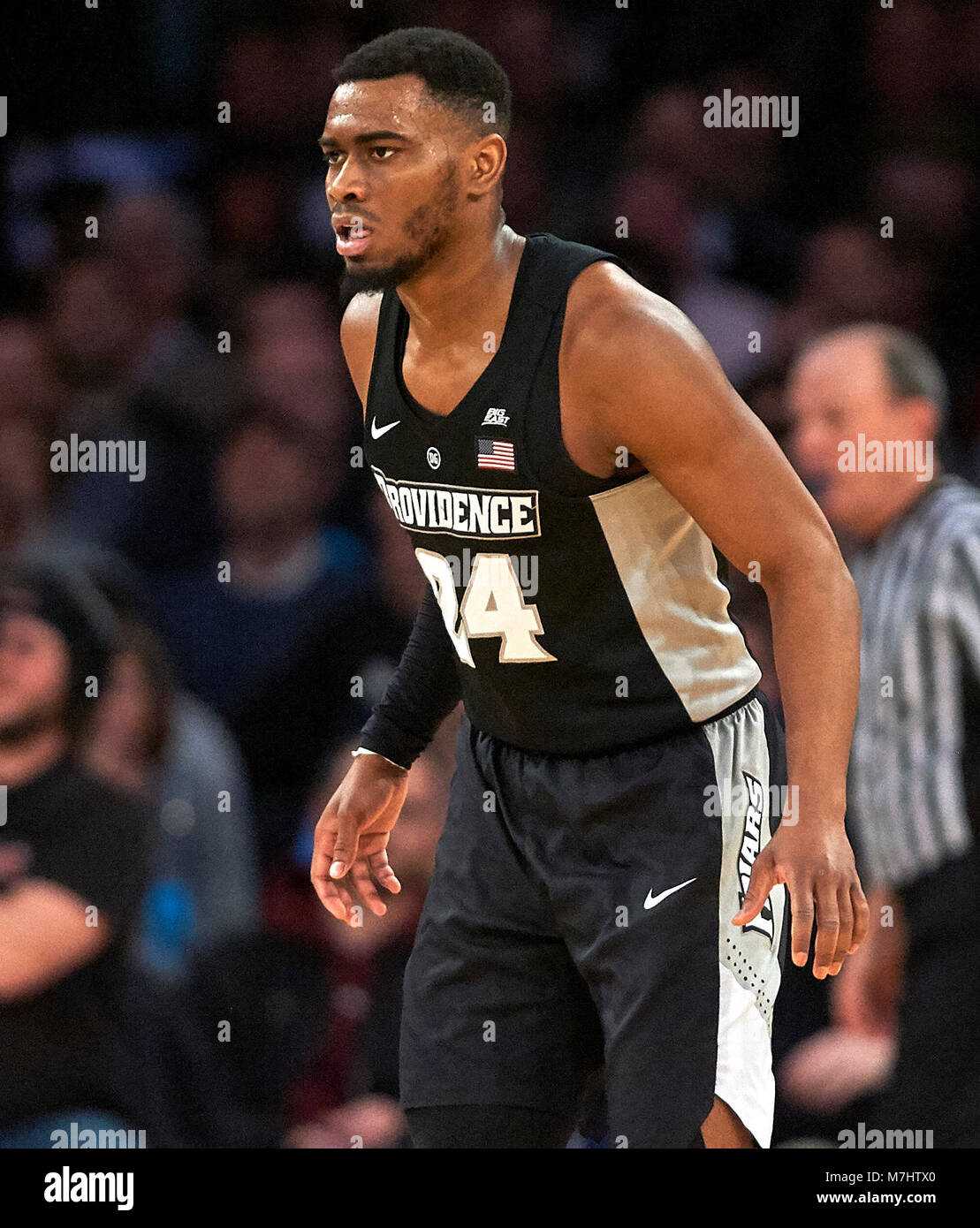 New York, New York, USA. 9th Mar, 2018. Providence Friars guard Kyron ...
