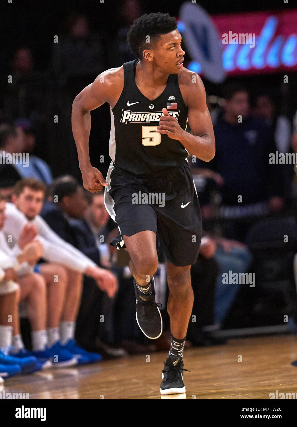New York, New York, USA. 9th Mar, 2018. Providence Friars forward ...