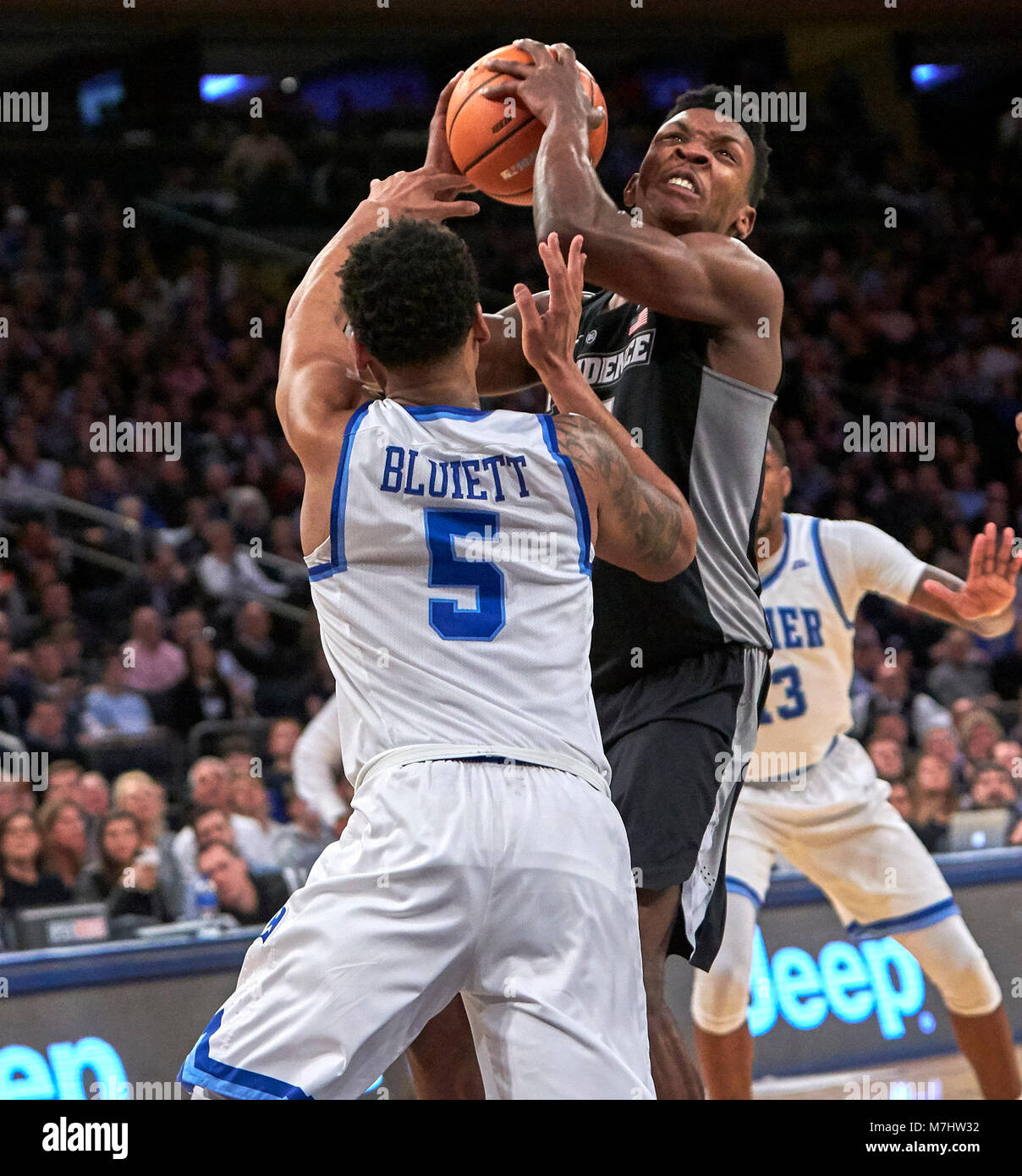 New York, New York, USA. 9th Mar, 2018. Providence Friars forward ...