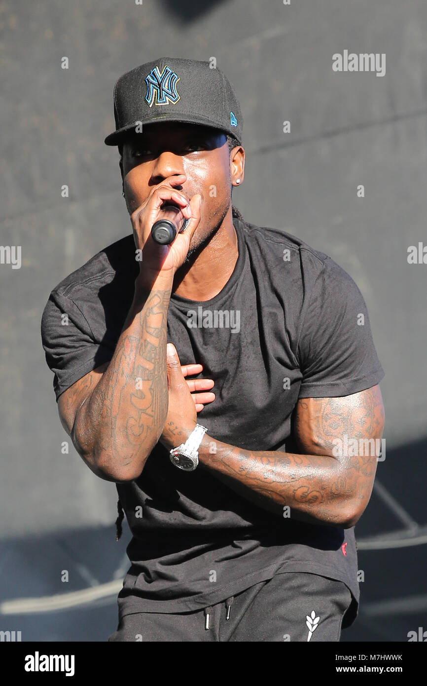 Parramatta, NSW, Australia. 10th Mar, 2018. US Rapper Ace Hood ...