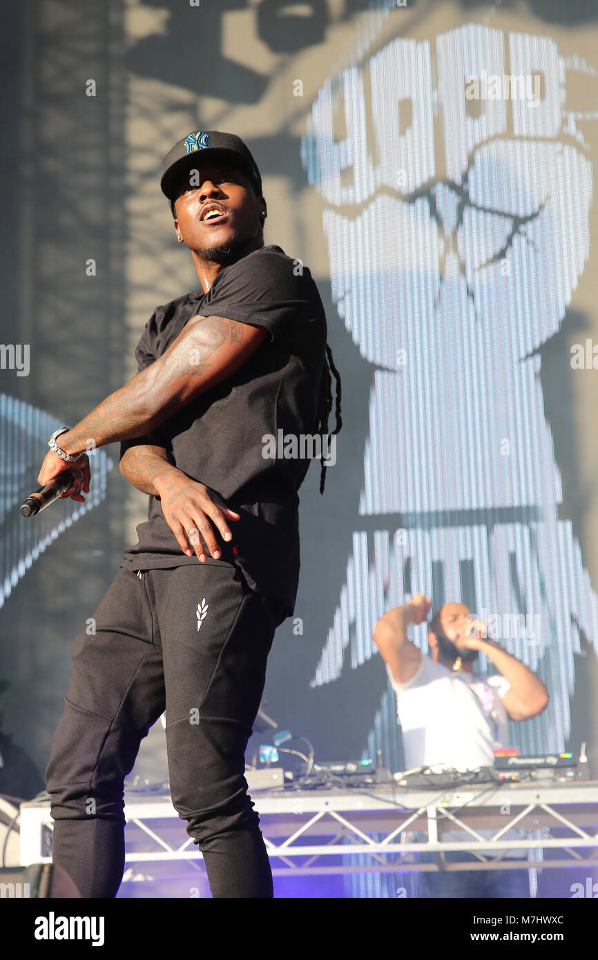 Parramatta, NSW, Australia. 10th Mar, 2018. US Rapper Ace Hood ...