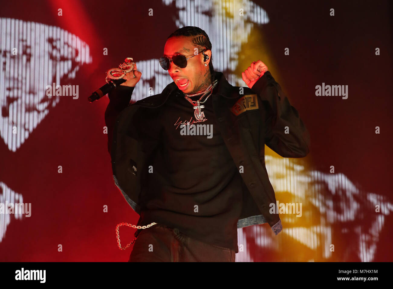 Tyga concert hi-res stock photography and images - Alamy