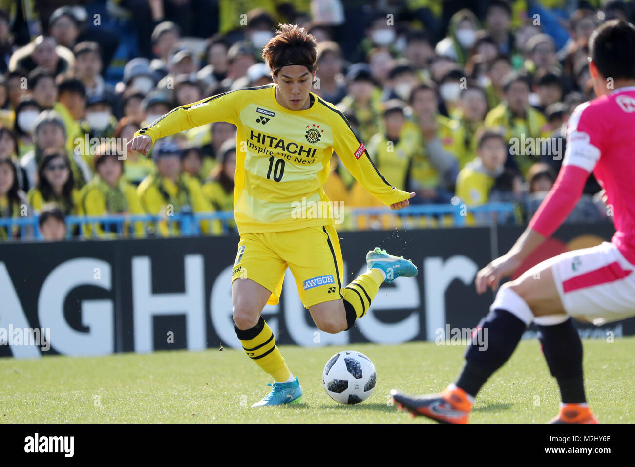 Sankyo Frontier Kashiwa Stadium, Chiba, Japan. 10th Mar, 2018. Ataru Esaka (Reysol), MARCH 10 ...