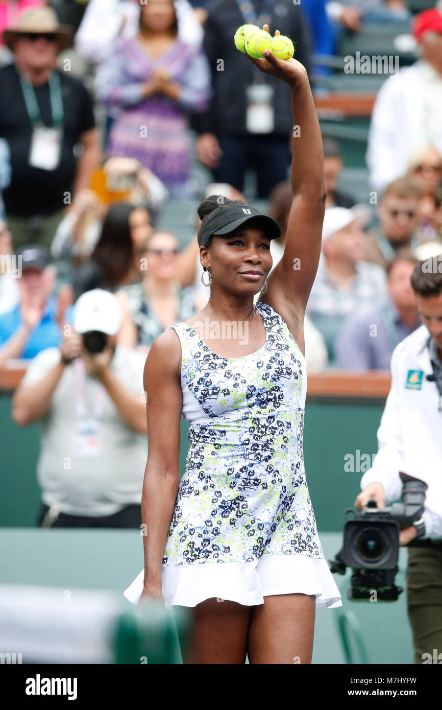 Indian Wells, California, USA. 10th March, 2018. March 10, 2018 Venus ...