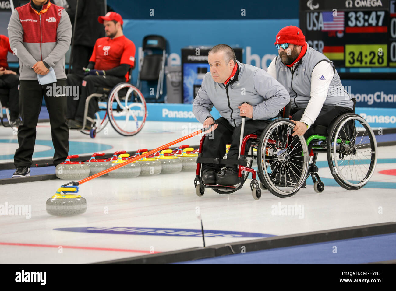 Pyeongchang, South Korea. 11th March, 2018. Curling competition: Great ...