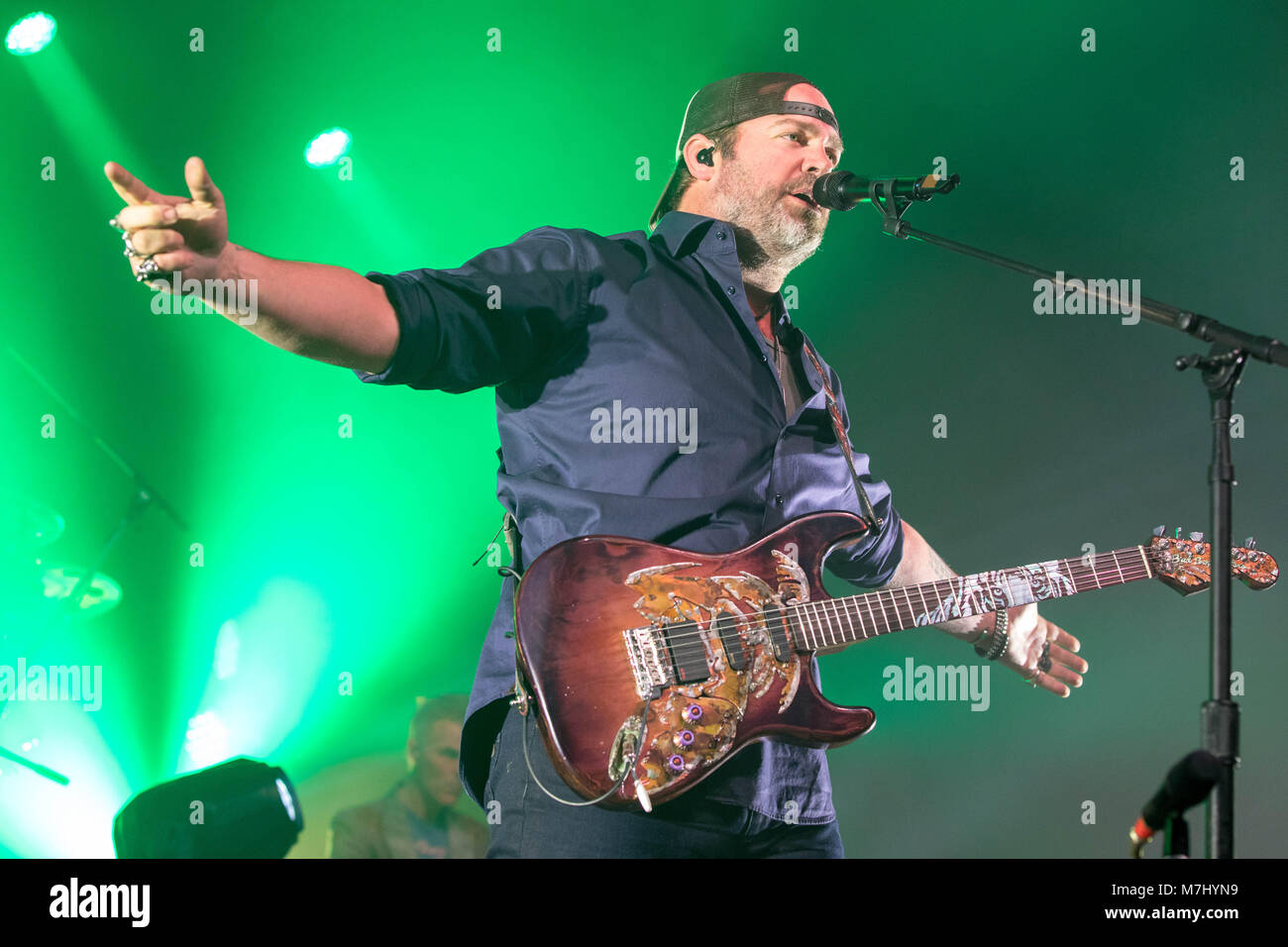 Madison, Wisconsin, USA. 2nd Mar, 2018. Country musician LEE BRICE ...